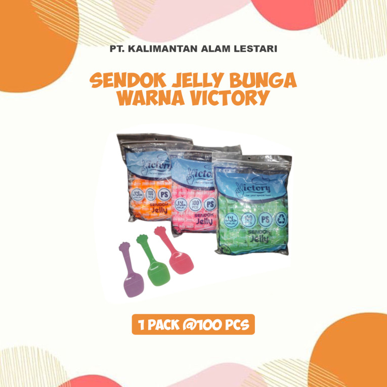 [Victory] - Sendok Jelly Bunga
